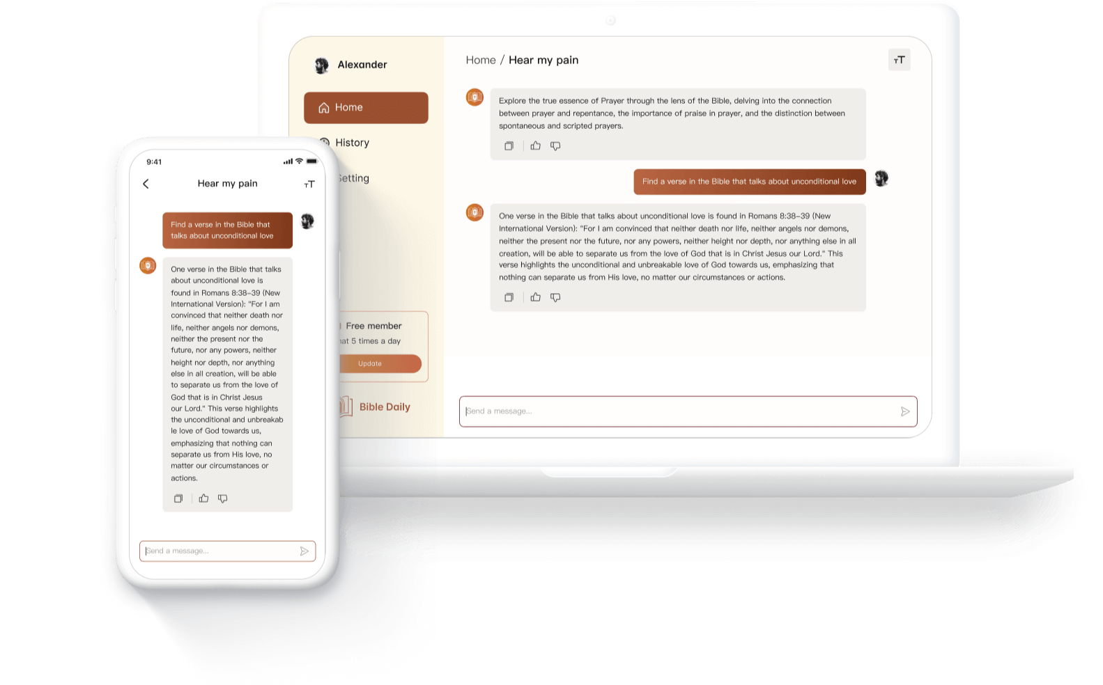 Bible Chat – AI-Powered Bible Exploration